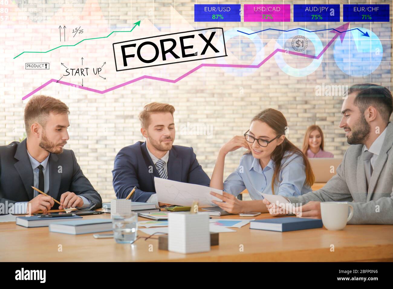Traders company meeting hi-res stock photography and images - Alamy