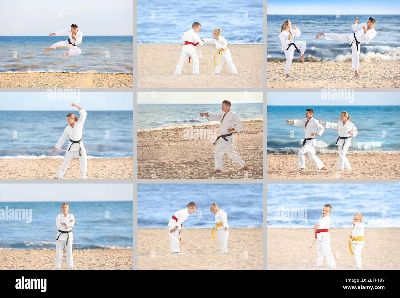 Karate beach hi-res stock photography and images - Alamy