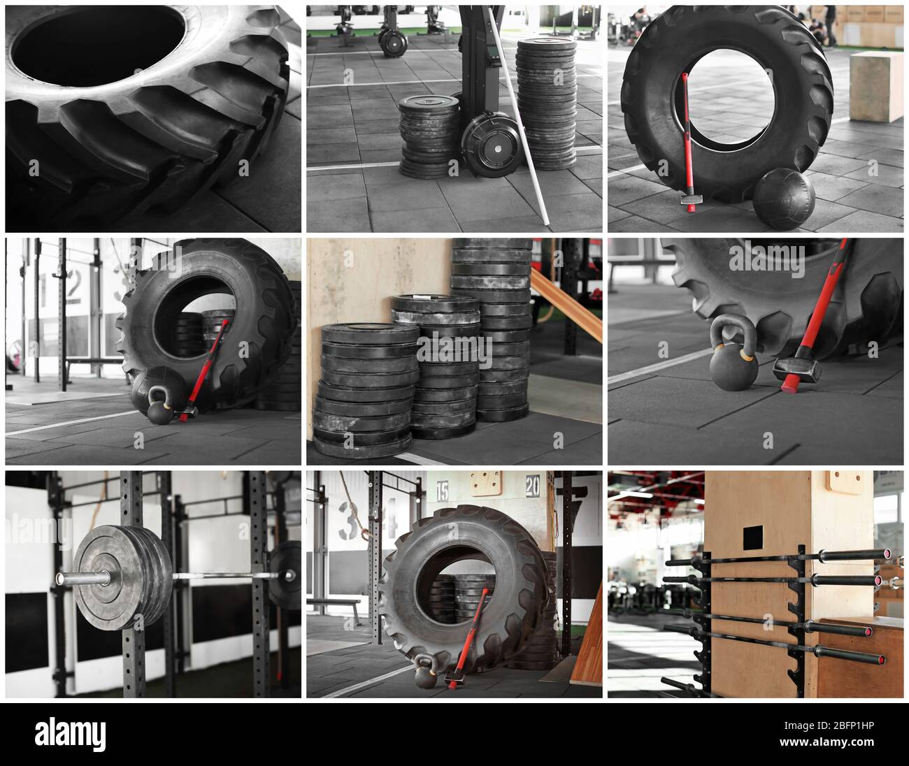 Crossfit fitness gym heavy weight Cut Out Stock Images & Pictures - Alamy