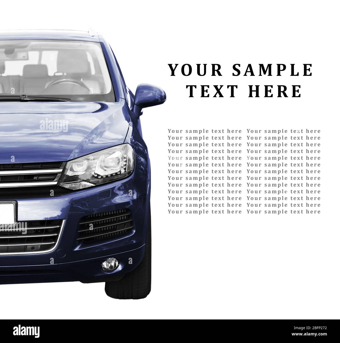 Car isolated on white Stock Photo - Alamy