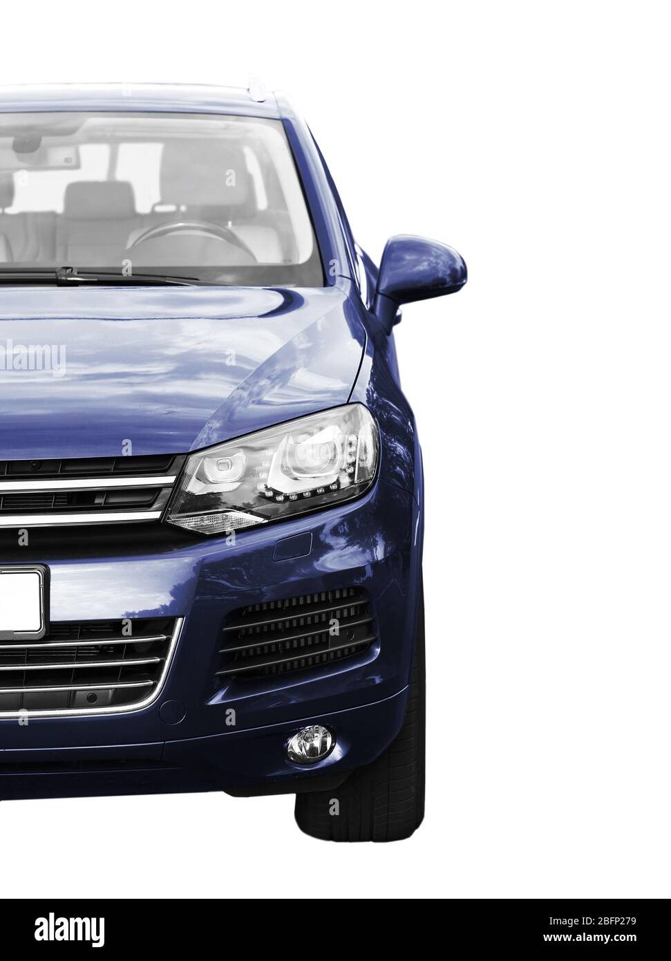 Car isolated on white Stock Photo - Alamy