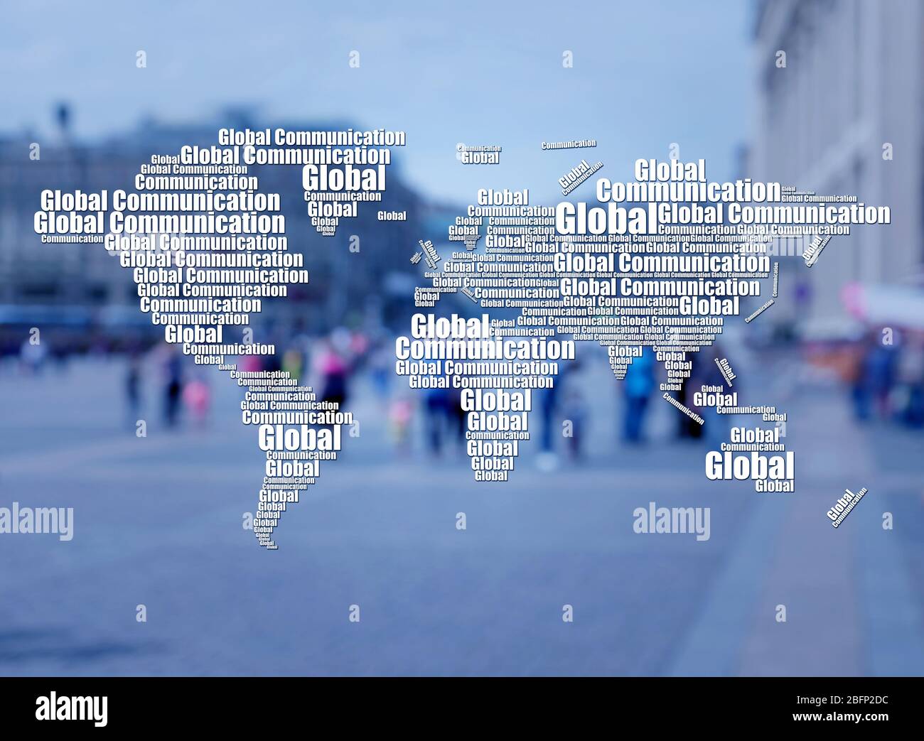 Global communication concept Stock Photo - Alamy
