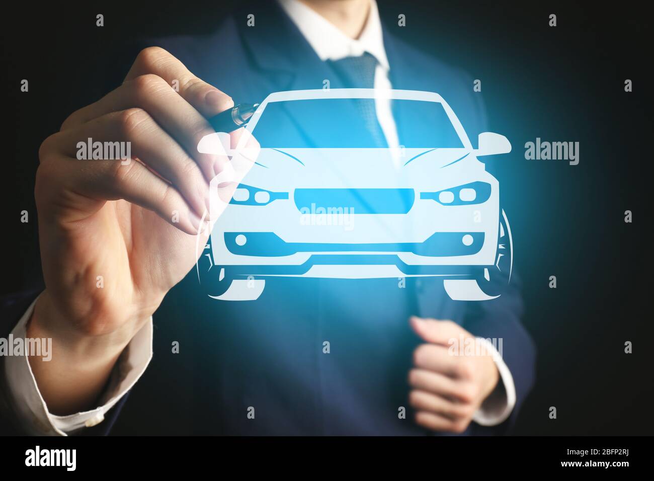 Virtual luxury car hi-res stock photography and images - Alamy