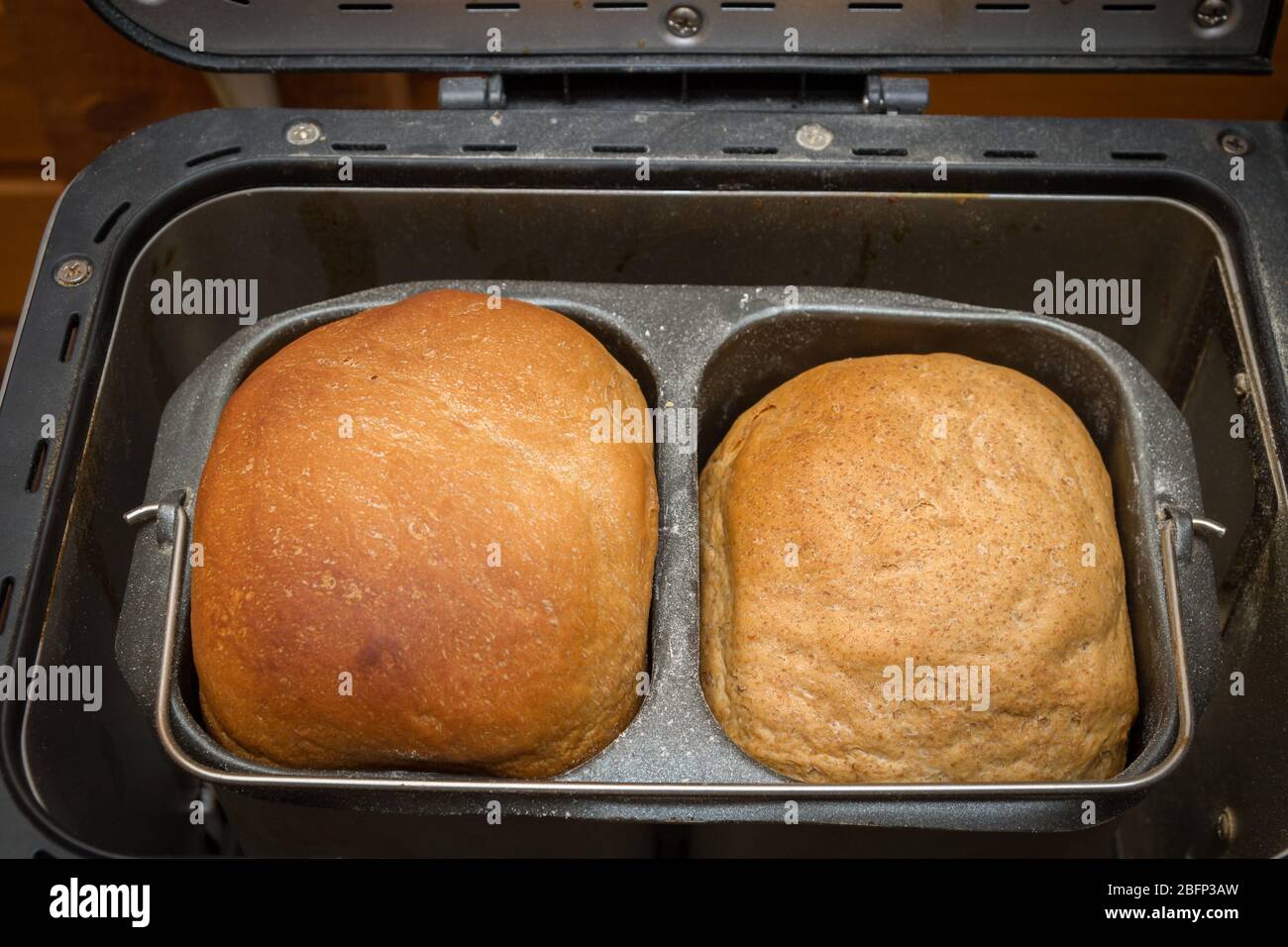 Homemade bread is baked in a bread maker Stock Photo - Alamy