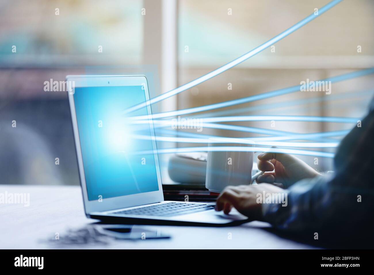 Streaming data text hi-res stock photography and images - Alamy