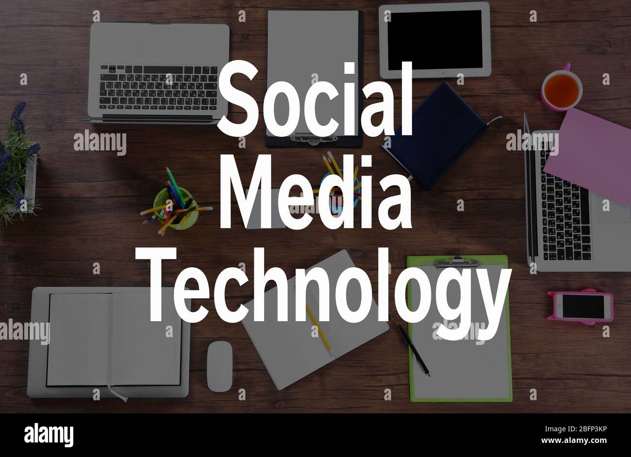 Social media technology concept Stock Photo - Alamy