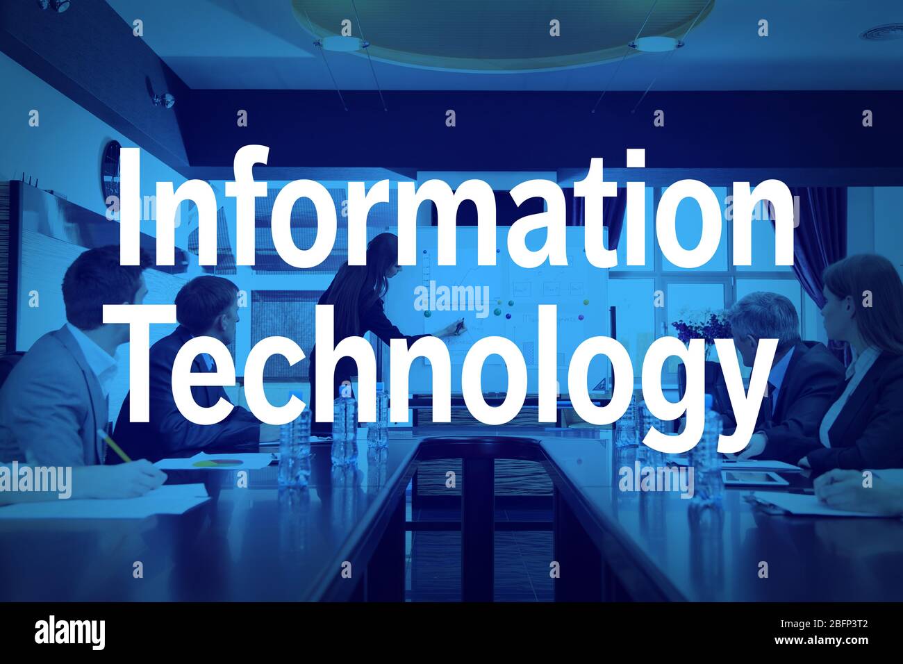 Information technology concept Stock Photo - Alamy