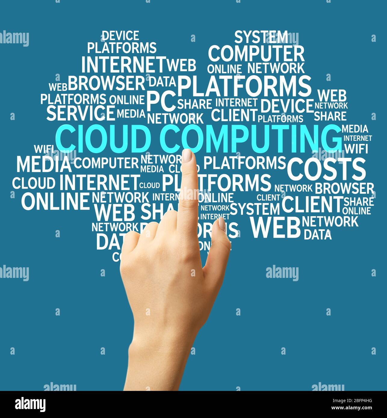 Cloud computing concept Stock Photo - Alamy