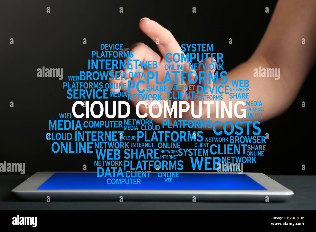 Cloud computing concept Stock Photo - Alamy