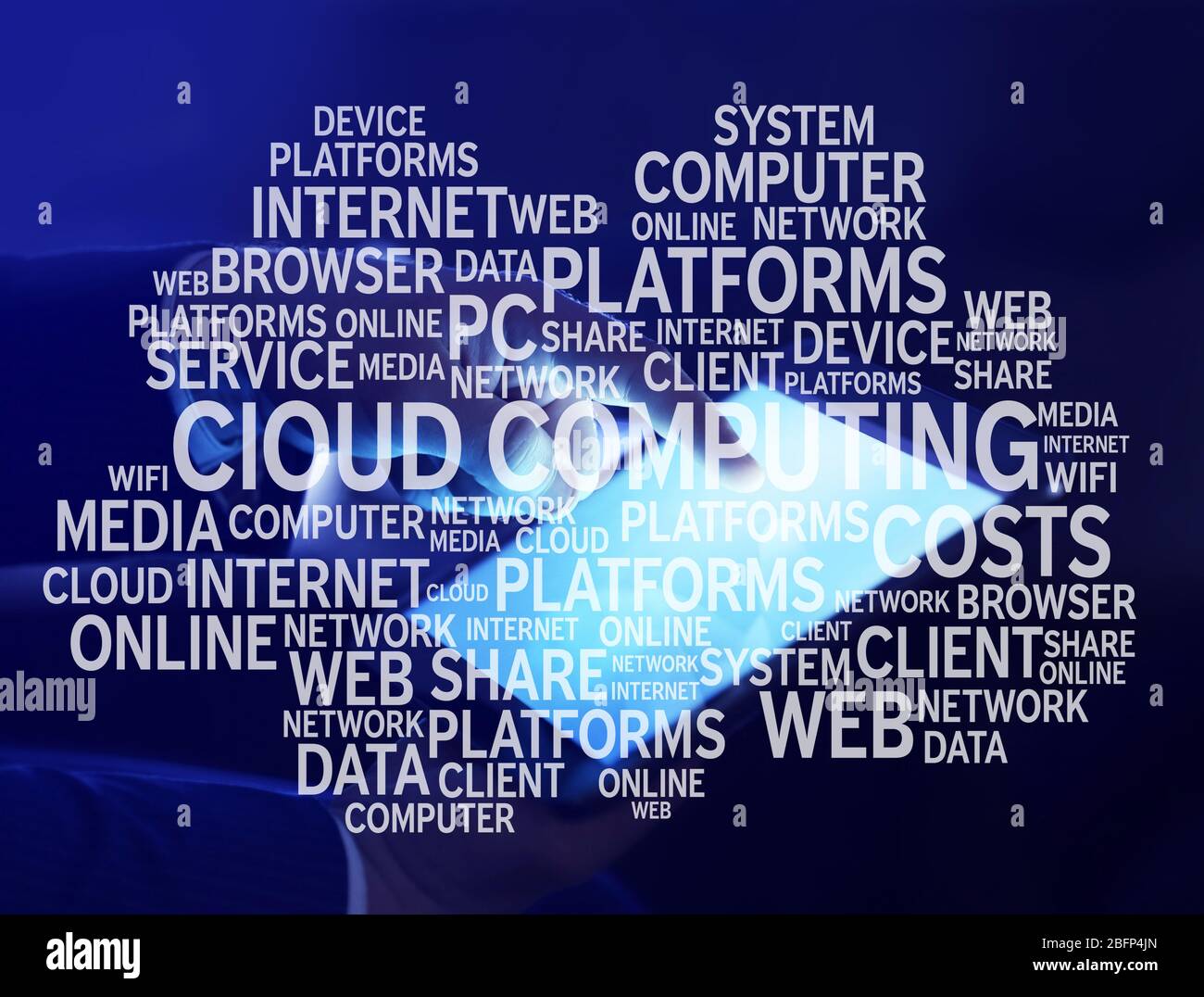 Cloud computing concept Stock Photo - Alamy