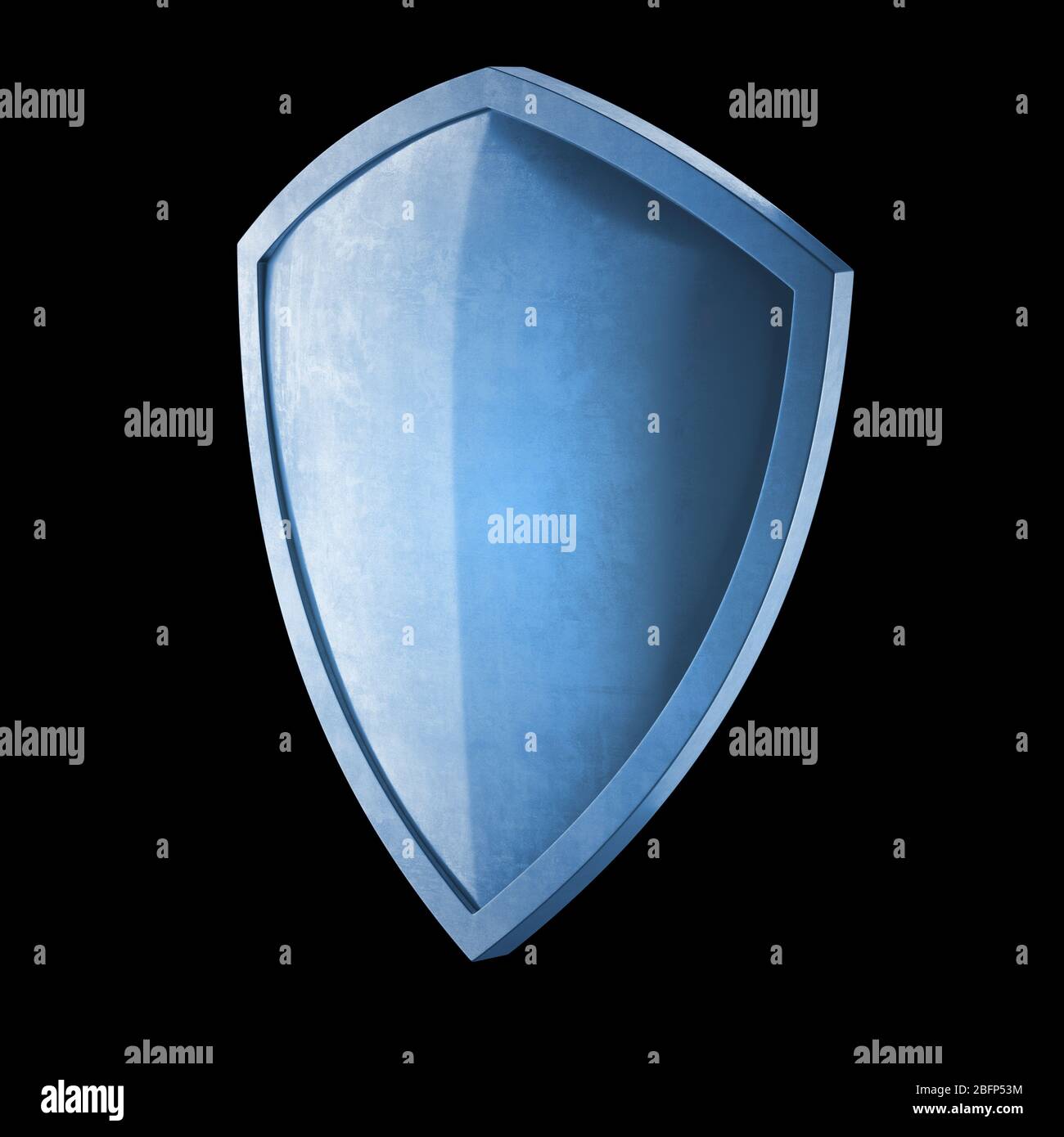 Protection shield and safeguard concept illustration. Safety badge icon ...