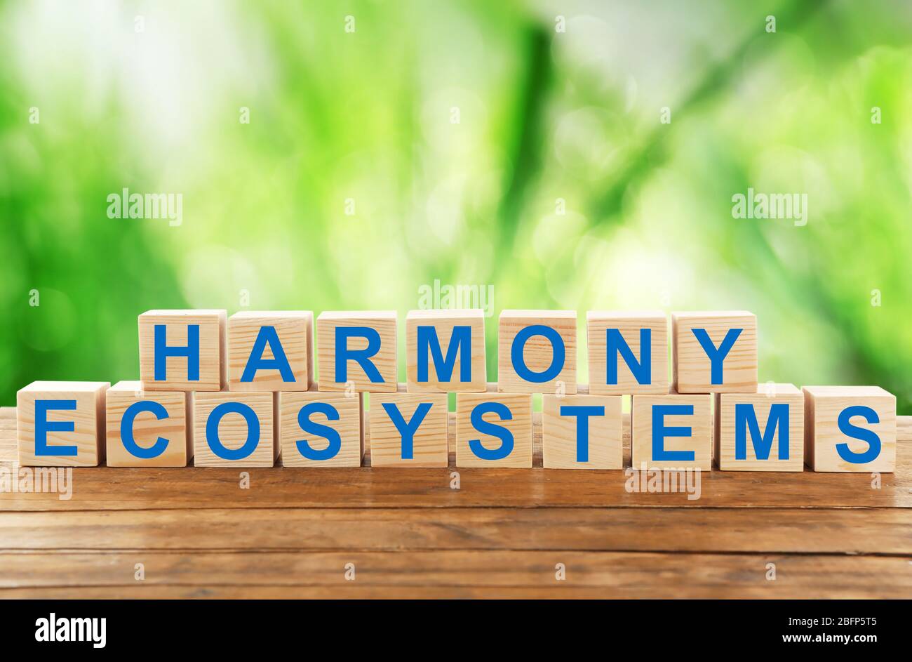 Ecosystems letters hi-res stock photography and images - Alamy