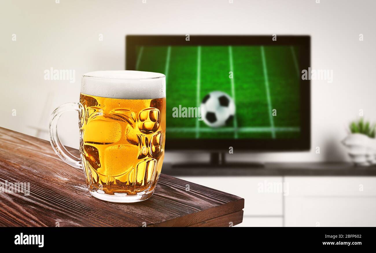 Football fan room wall hi-res stock photography and images - Alamy