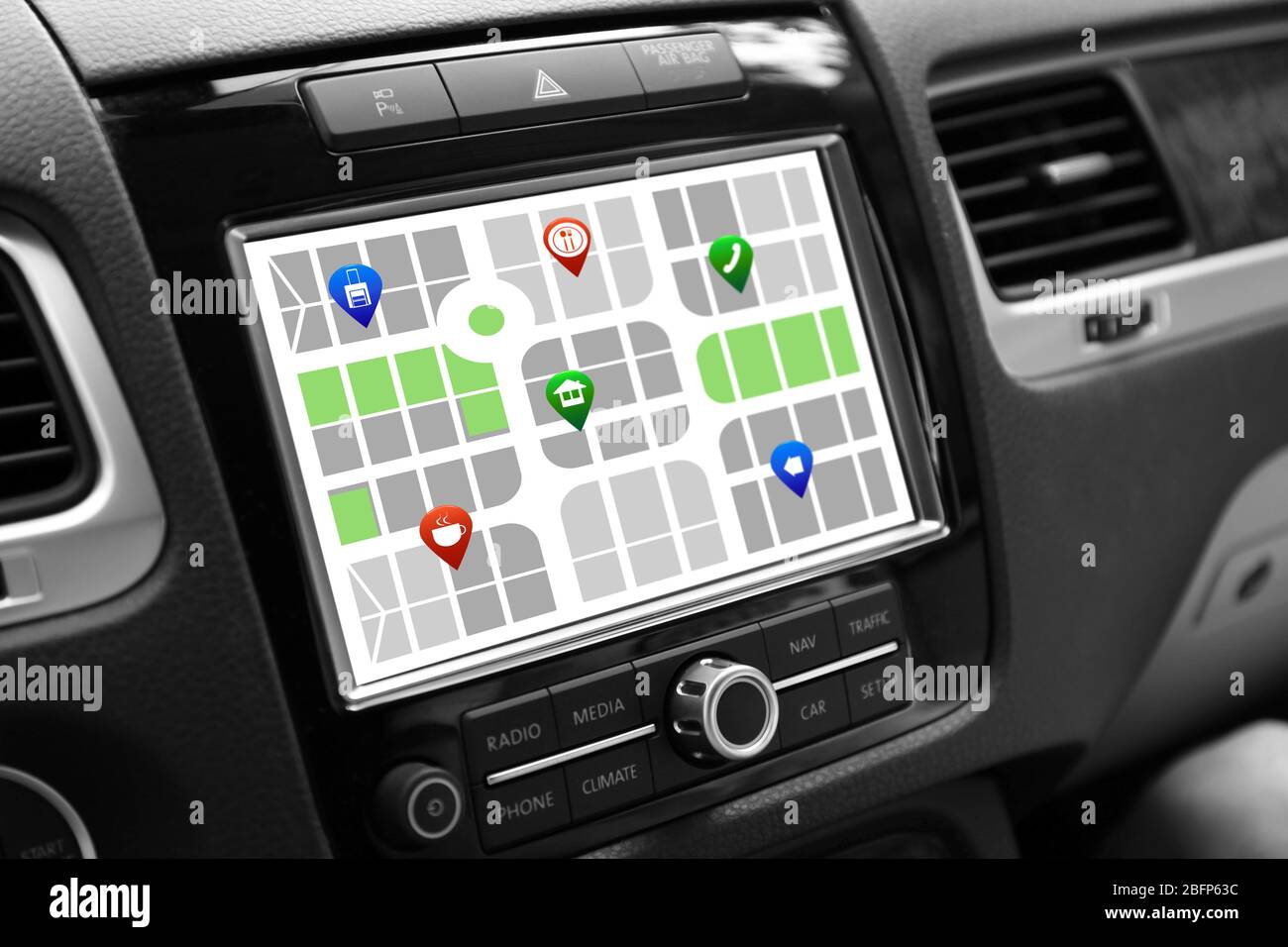 Map navigation satellite signal hi-res stock photography and images - Alamy