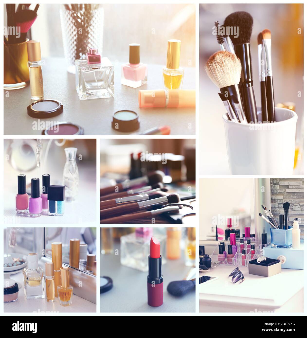 Makeup Brands Collage