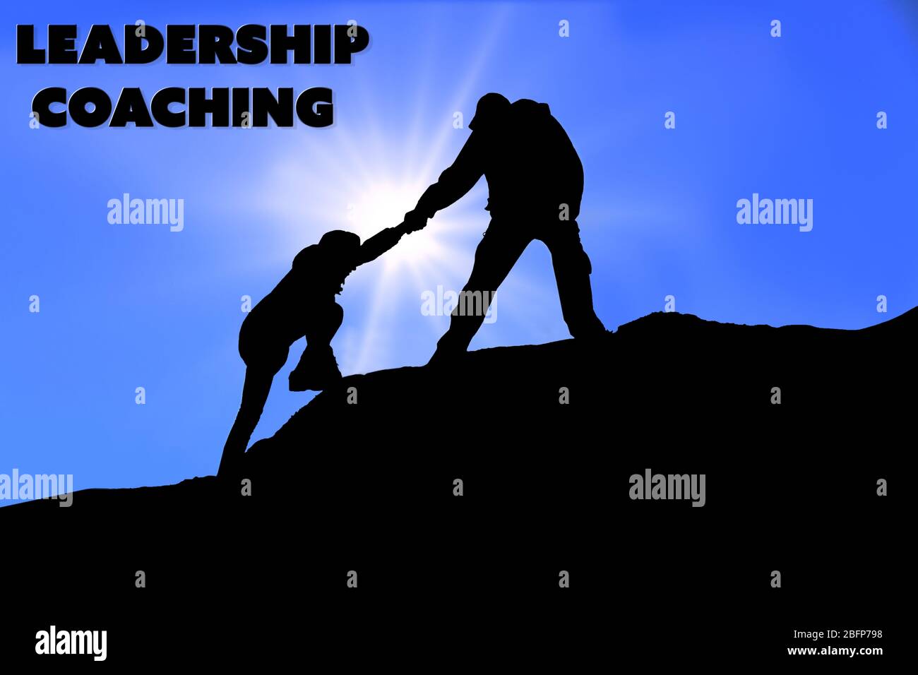 Leadership coaching concept Stock Photo - Alamy