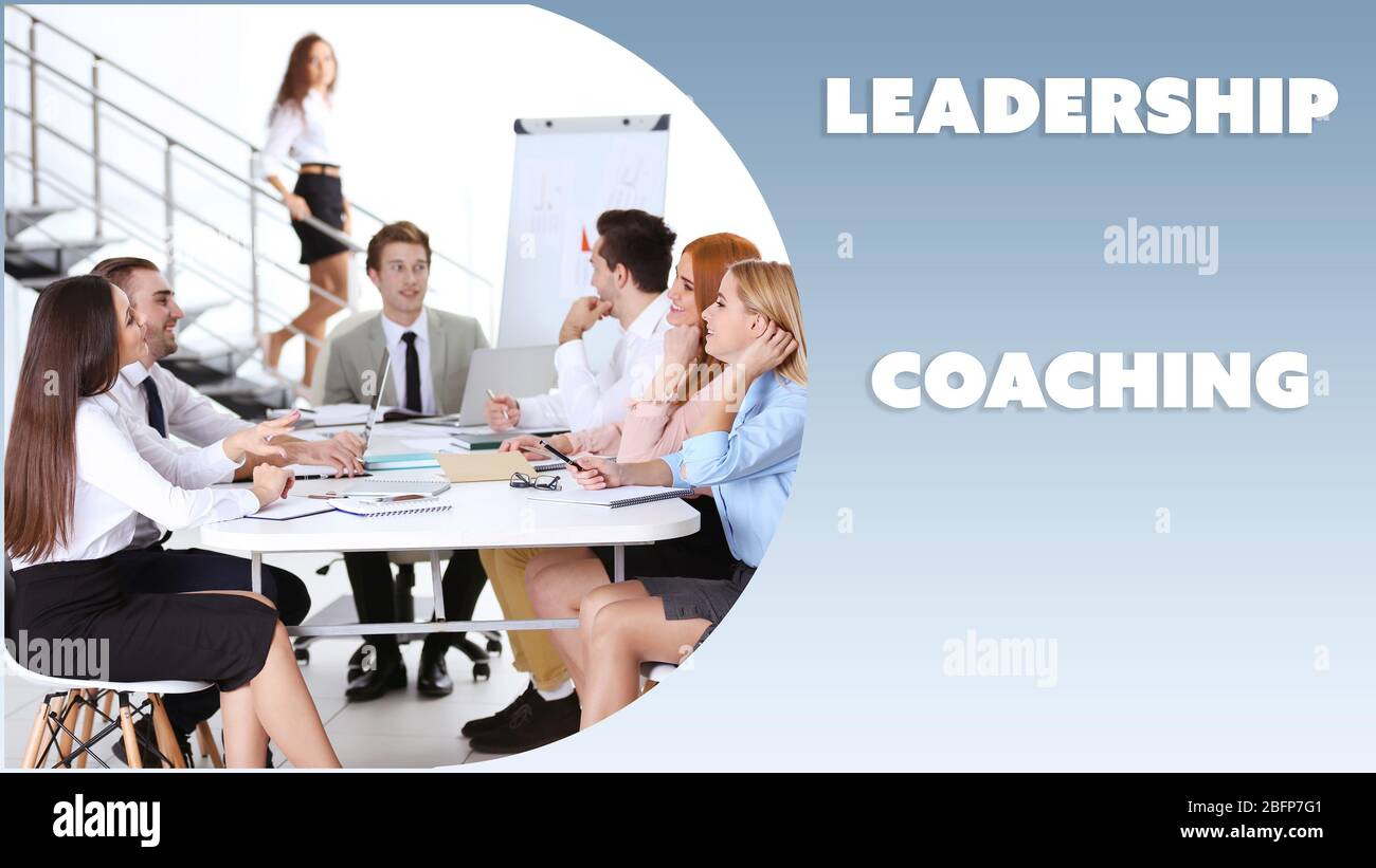 Leadership coaching concept Stock Photo - Alamy
