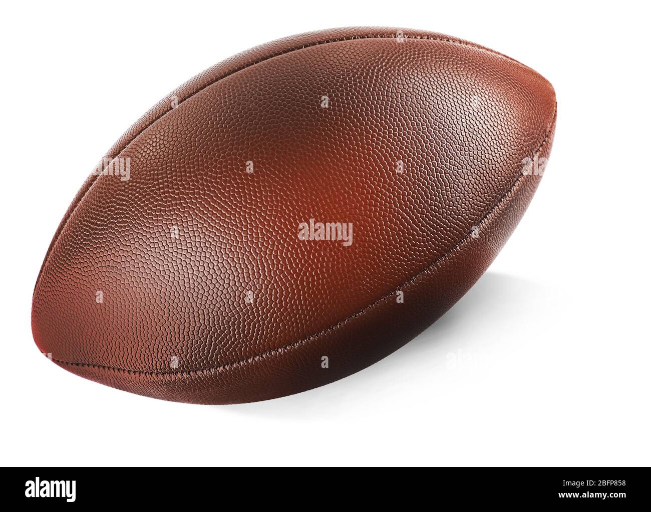 American football ball, isolated on white Stock Photo - Alamy