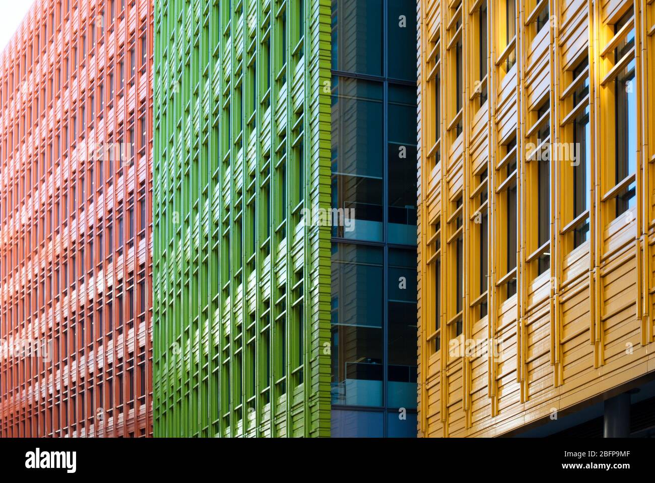 Modern Architecture Colour Colourful Playful Bright Vivid Glazed ...