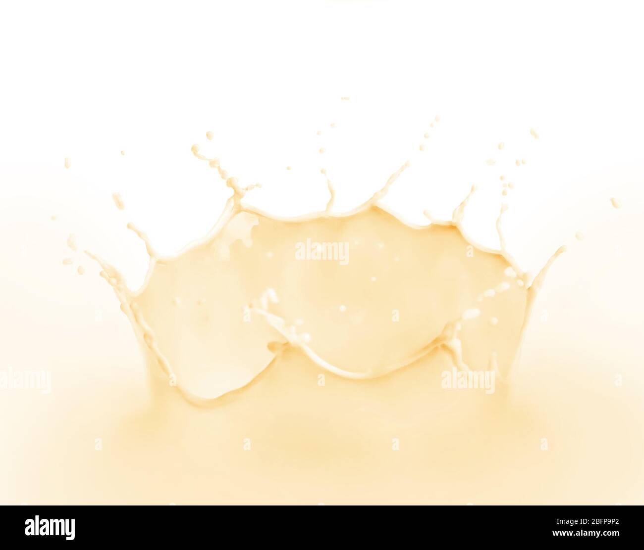 Milkshake splash hi-res stock photography and images - Alamy