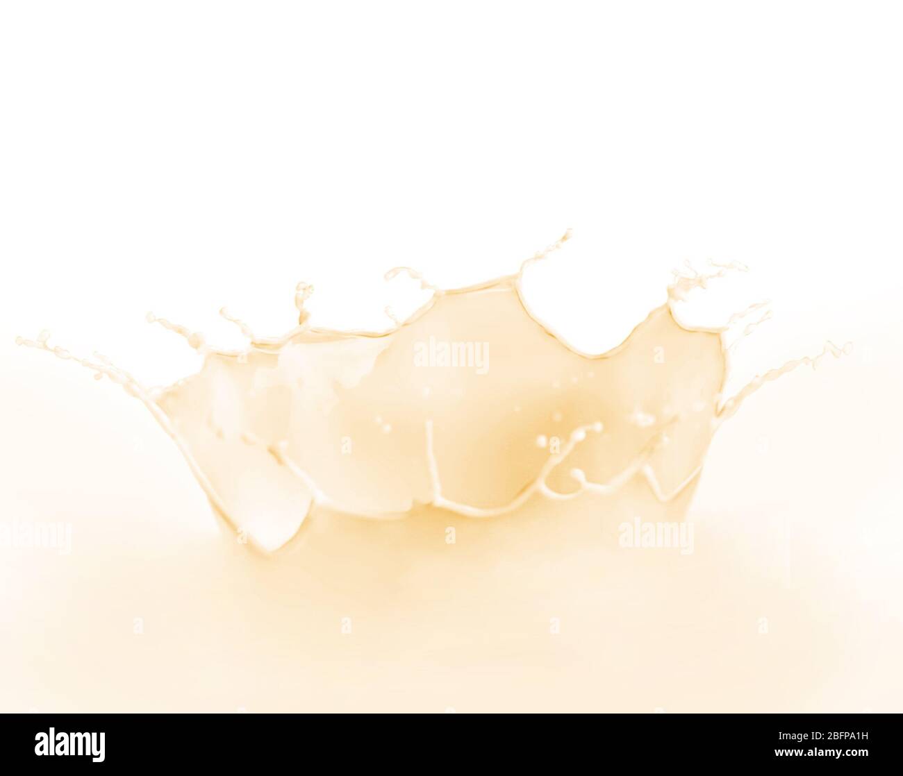 Milkshake splash hi-res stock photography and images - Alamy