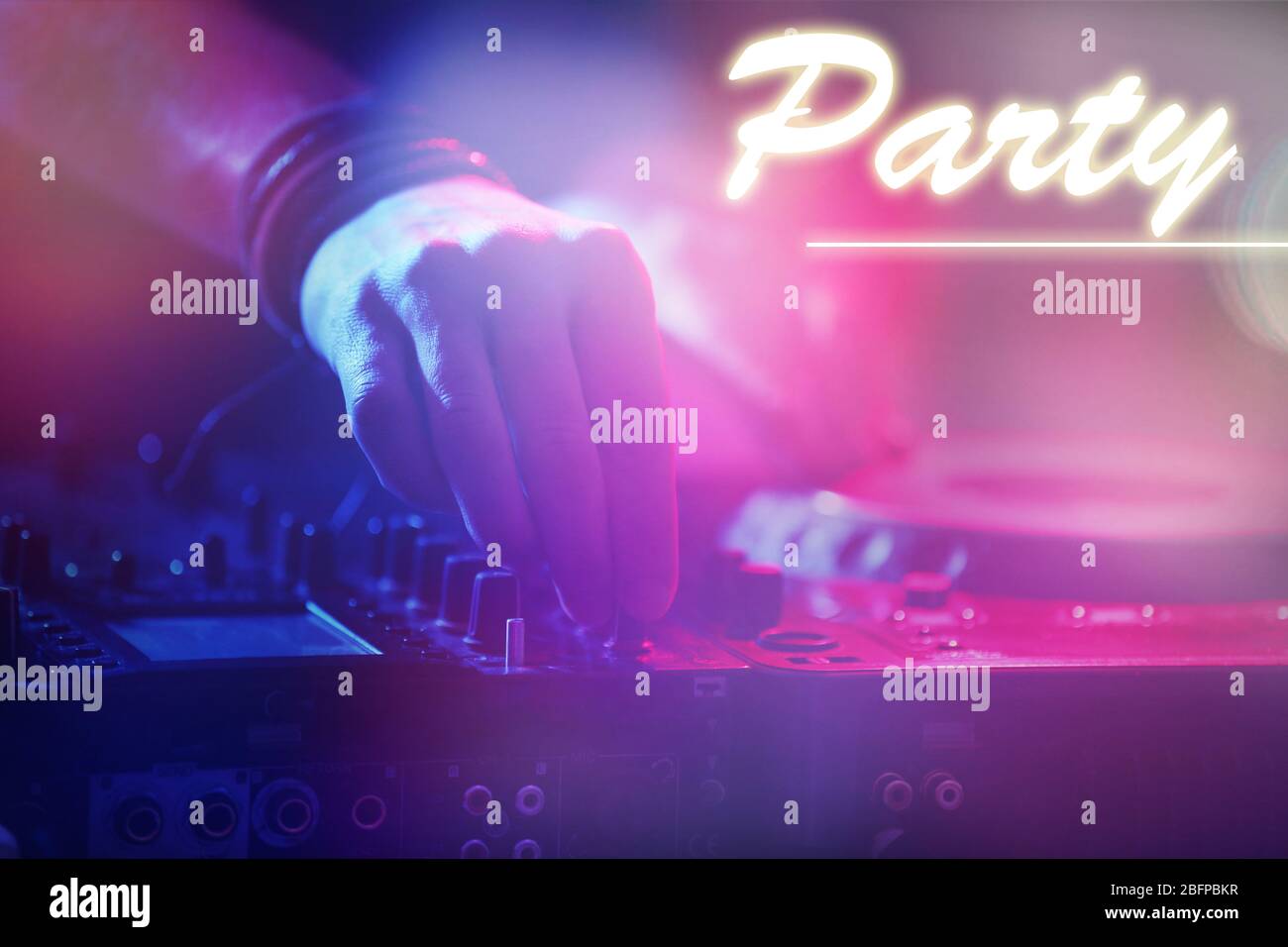 Mixer text hi-res stock photography and images - Alamy