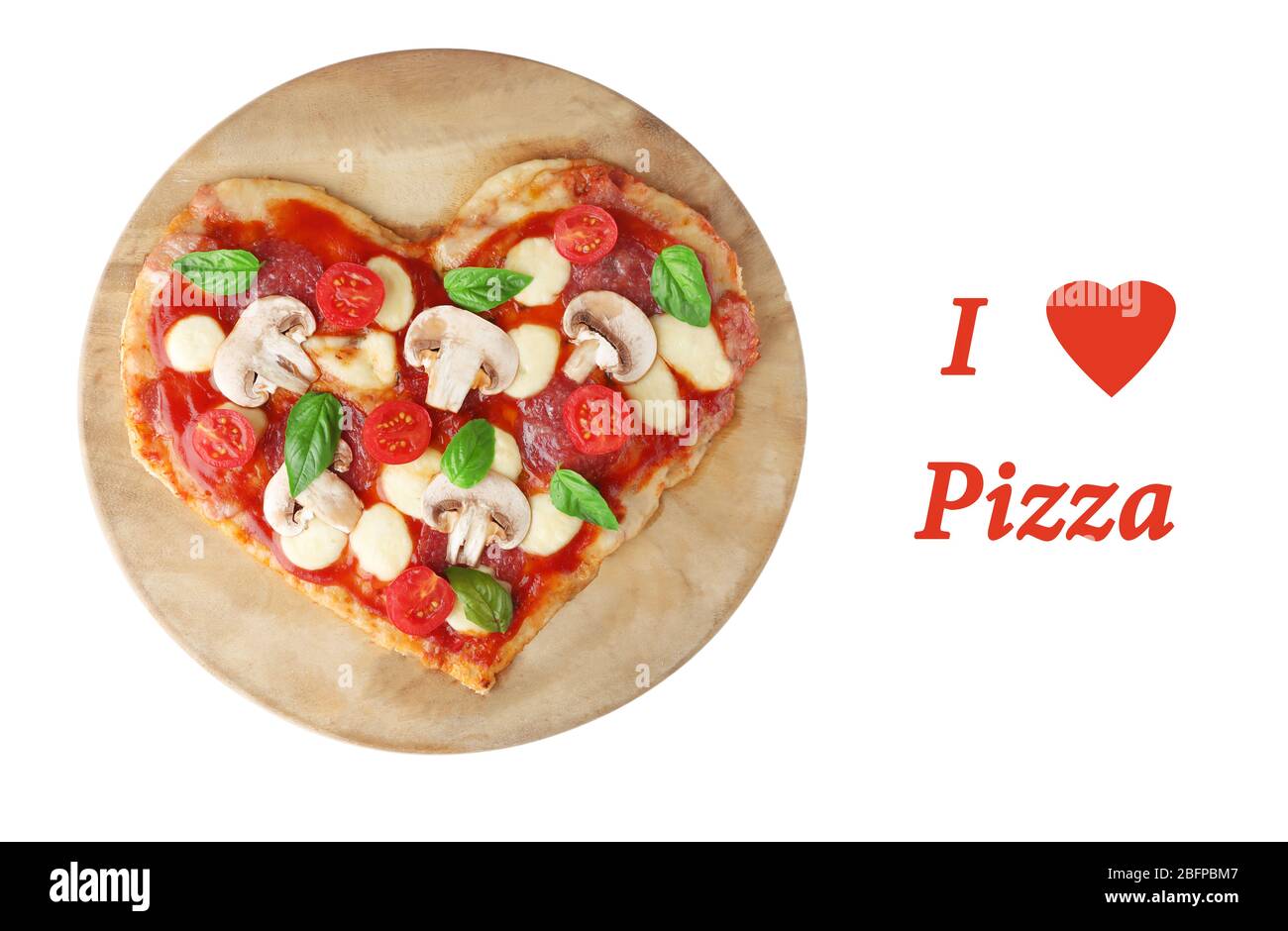 Dough in heart shape Cut Out Stock Images & Pictures - Alamy