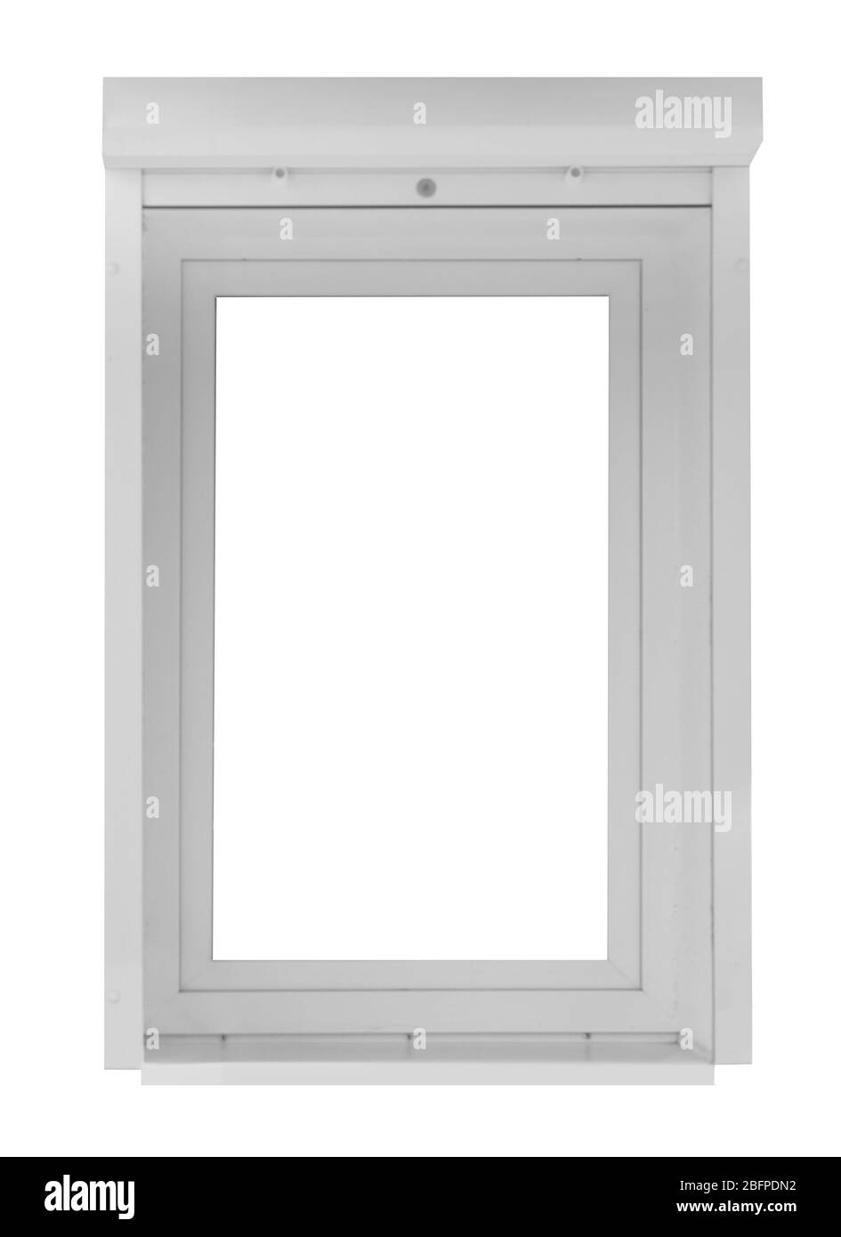 Window on white background Stock Photo - Alamy