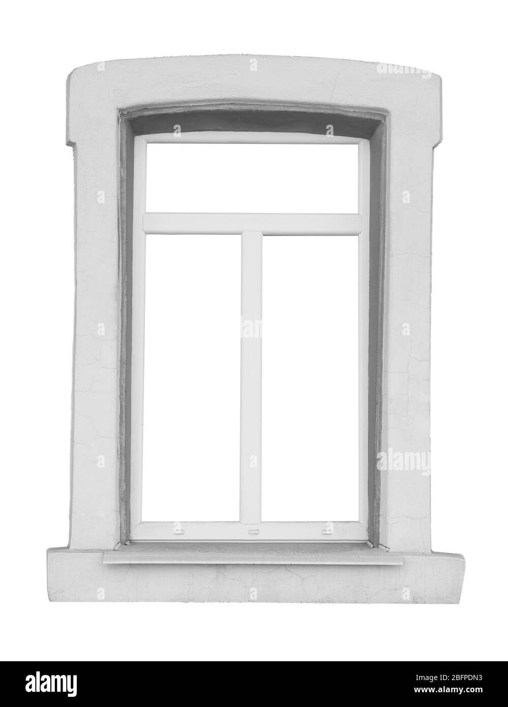 Window on white background Stock Photo - Alamy