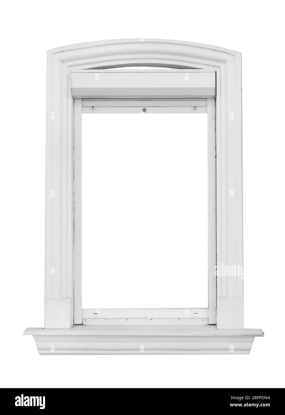 Residential building glass decor on Cut Out Stock Images & Pictures - Alamy