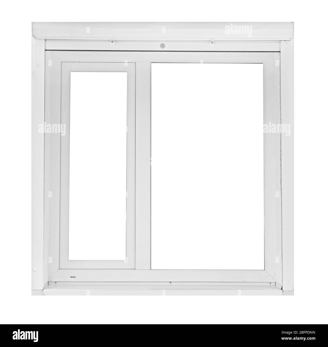 Window on white background Stock Photo - Alamy