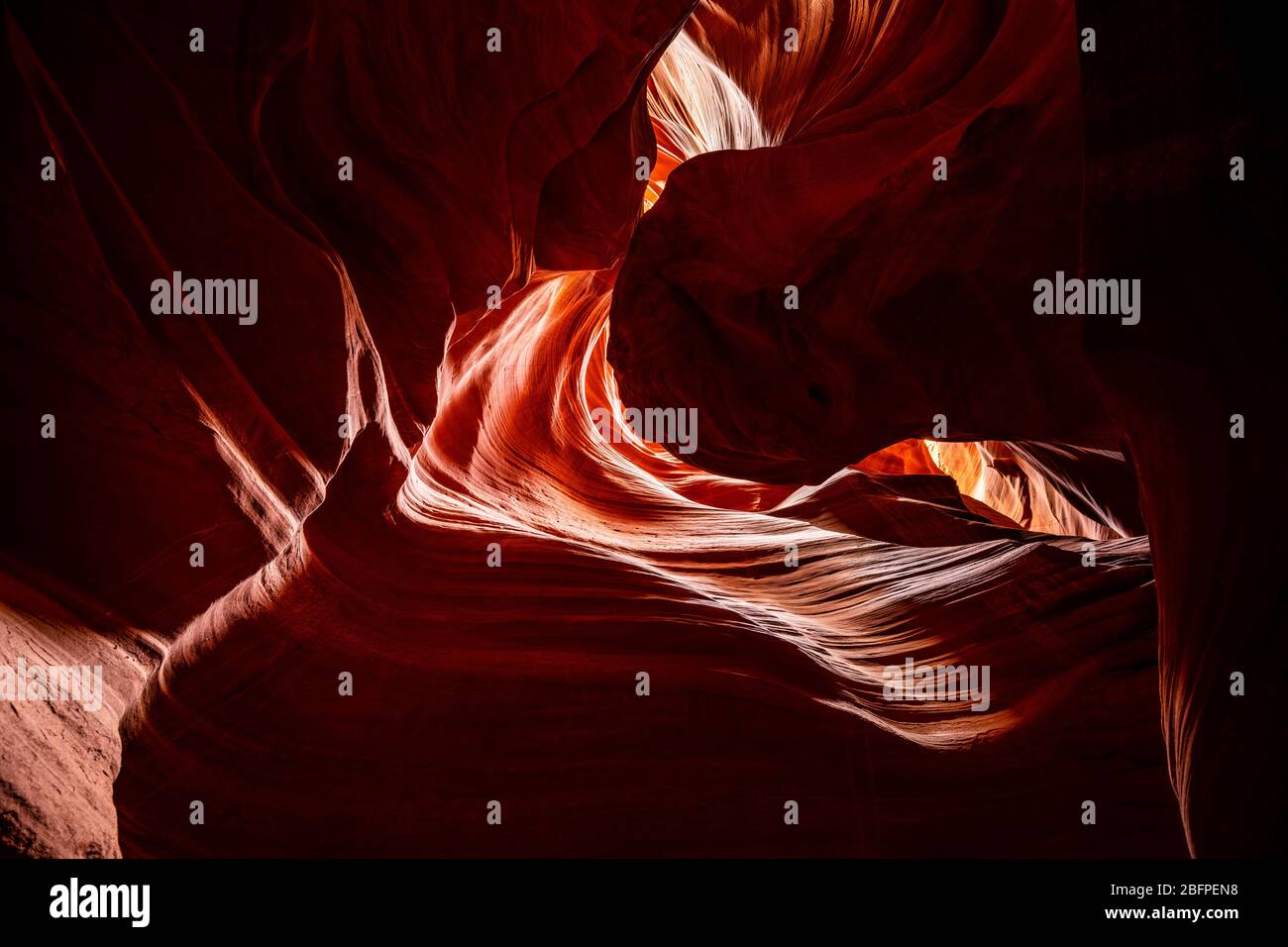 Upper Antelope Canyon in Arizona Stock Photo - Alamy