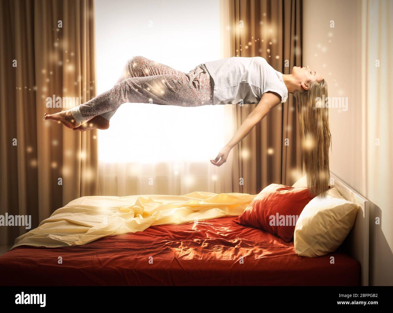 Levitation Photography Bed