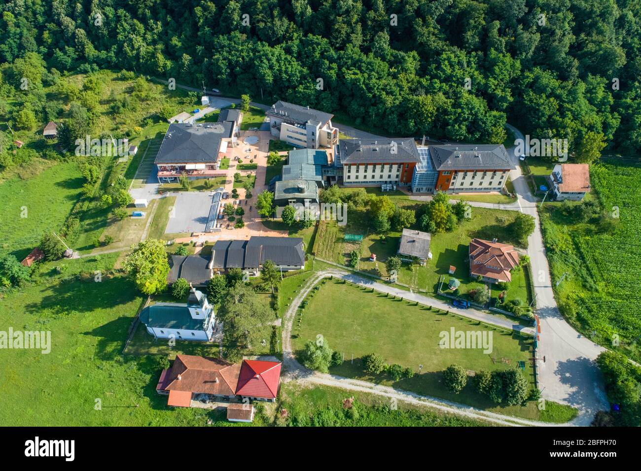 Petnica Science Center in vilage near Valjevo, Serbia, Europe Stock ...