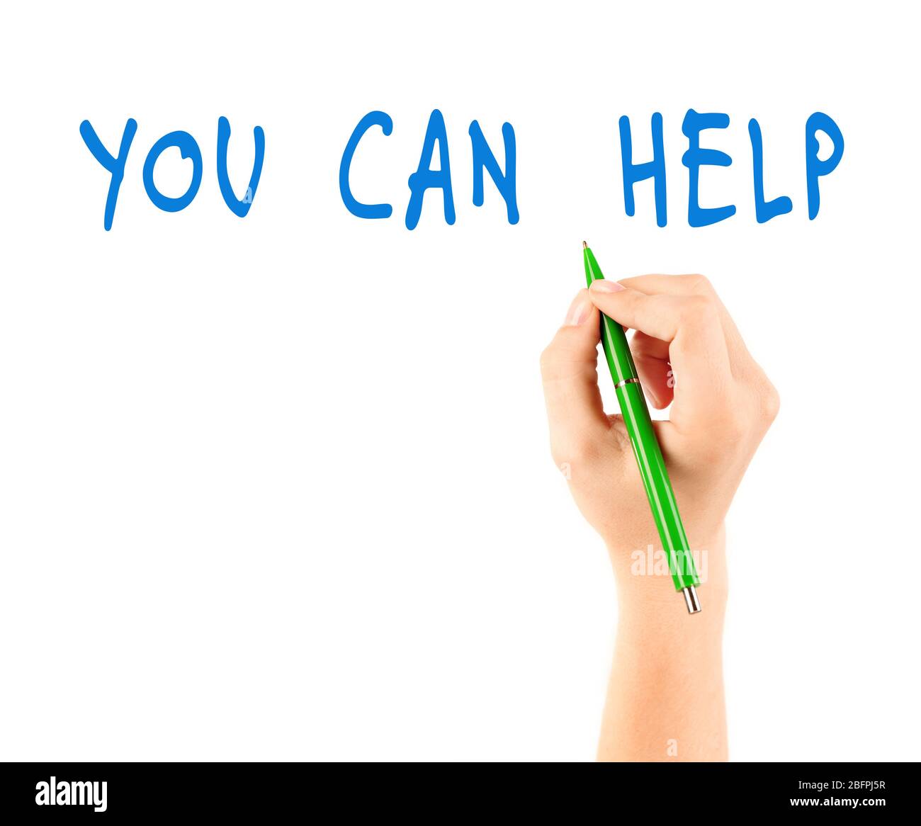 Handwriting text trust concept Cut Out Stock Images & Pictures - Alamy