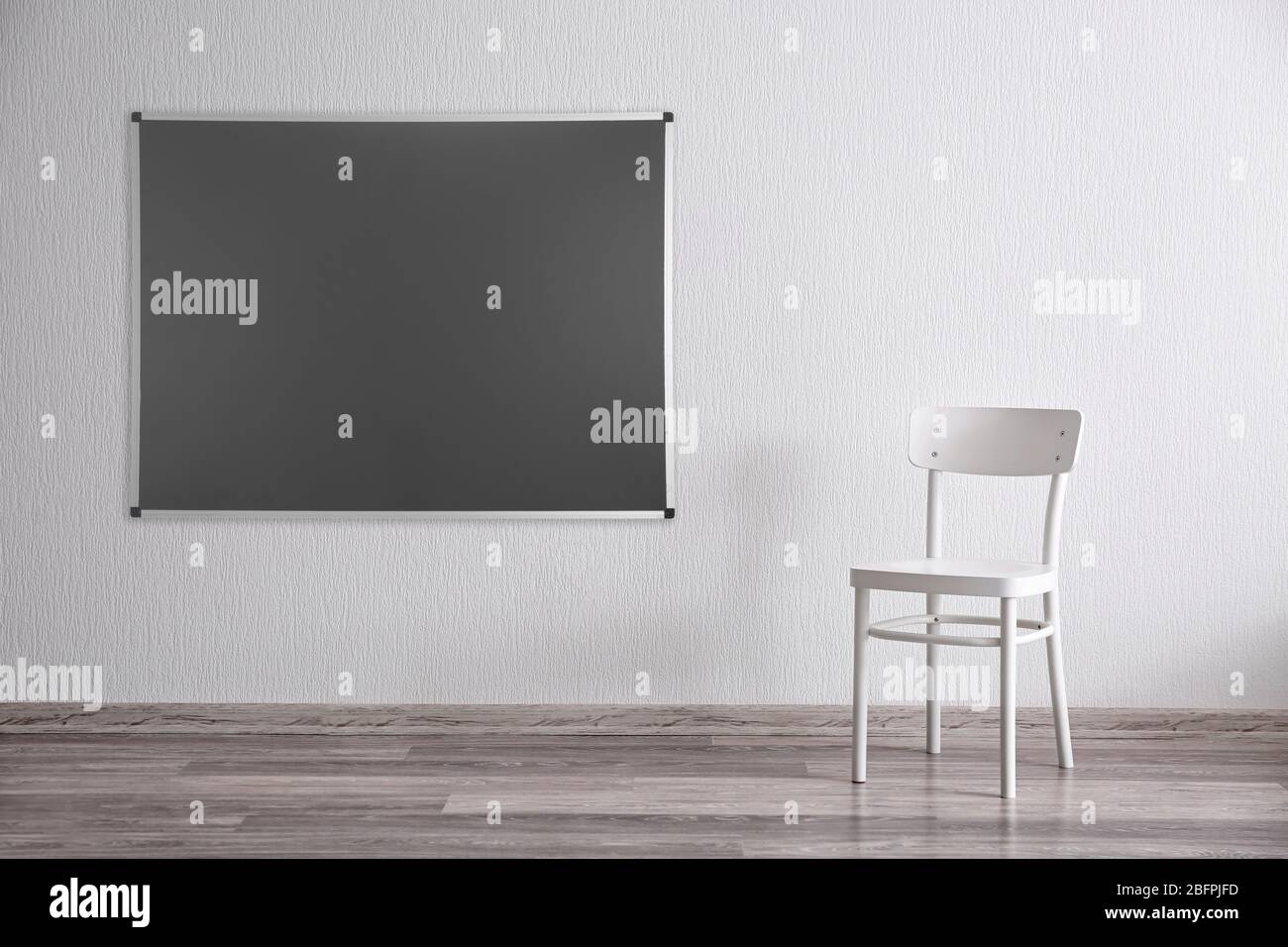 Classroom chair on floor hi-res stock photography and images - Alamy