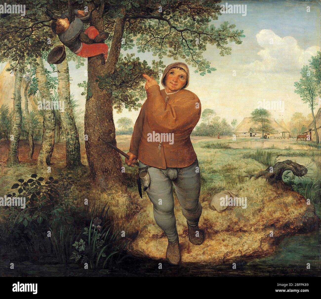 The Peasant and the Nest Robber (1568), Kunsthistorisches Museum ...