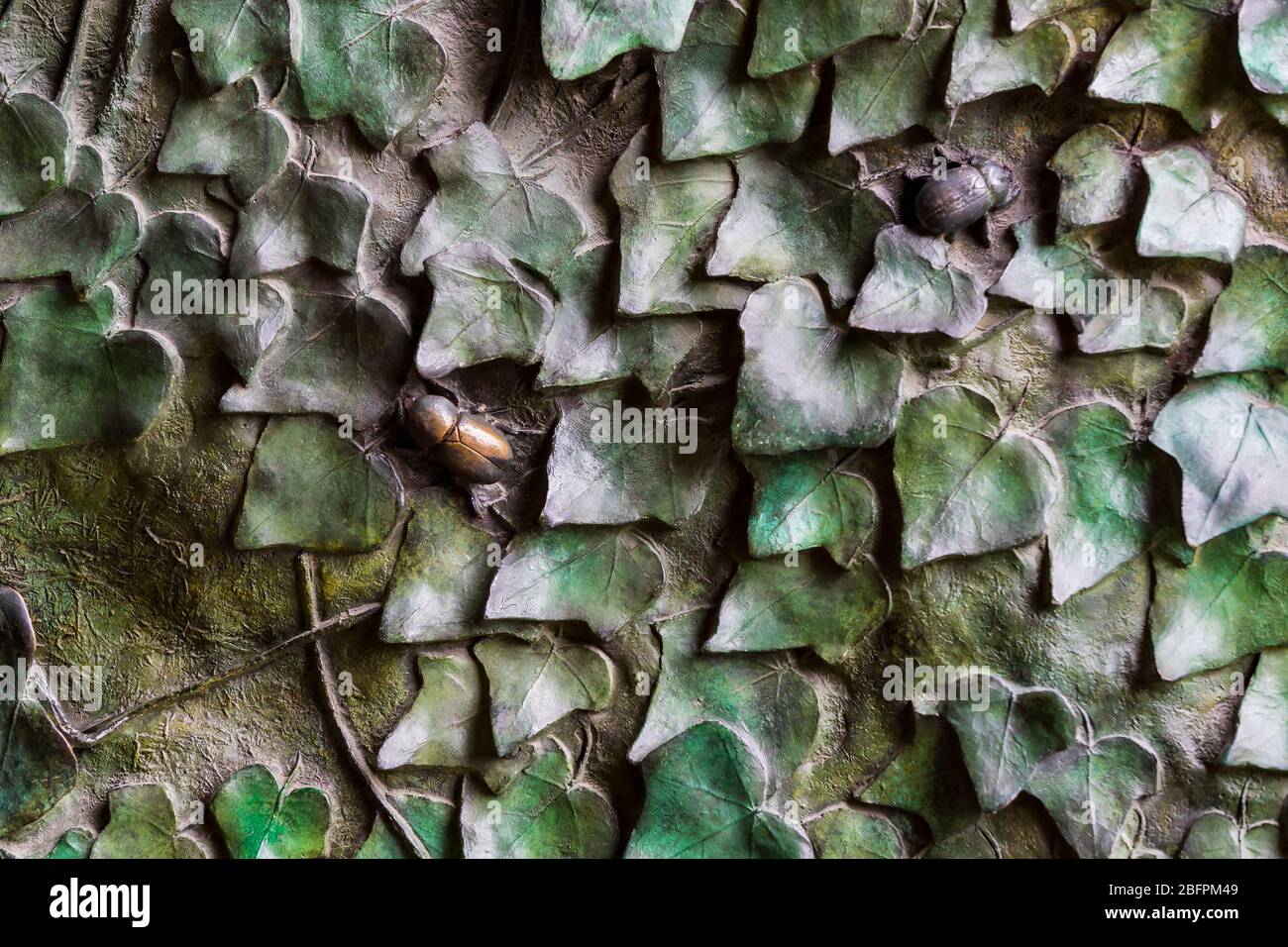 BARCELONA, SPAIN - 13 JANUARY 2018: Elements of insects, flowers, birds ...