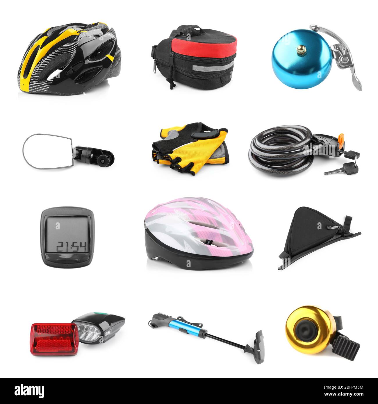 Modern bicycle and accessories shop with repair hi-res stock ...