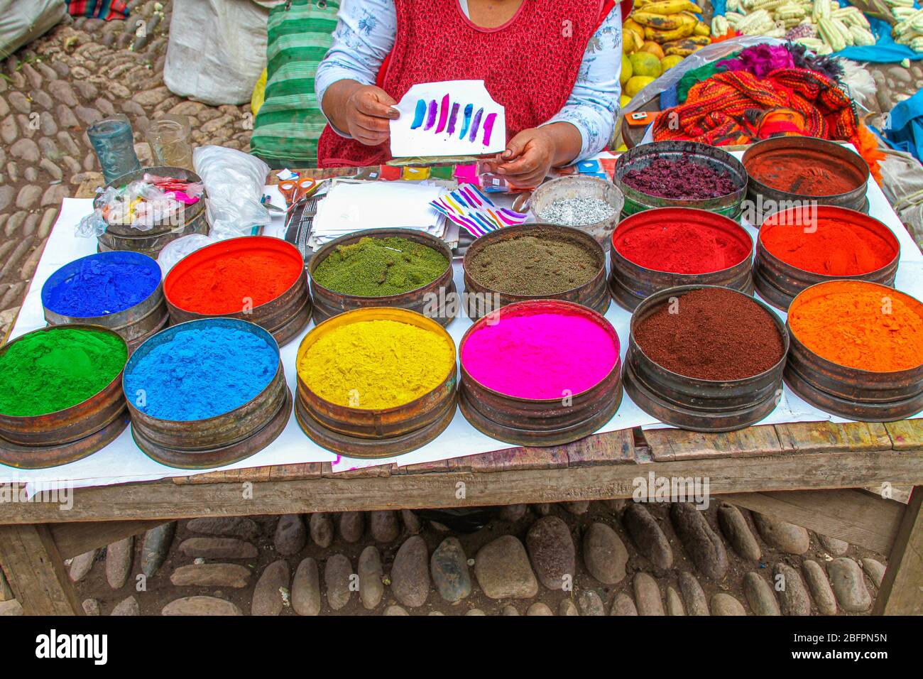 Natural dyes wool hi-res stock photography and images - Alamy