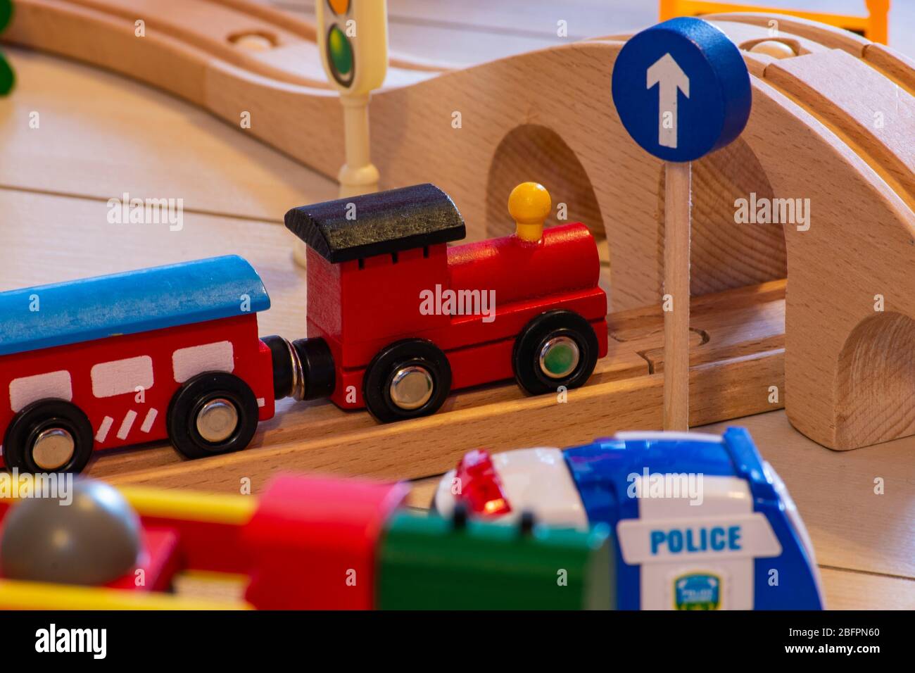 Classic toy train hi-res stock photography and images - Alamy