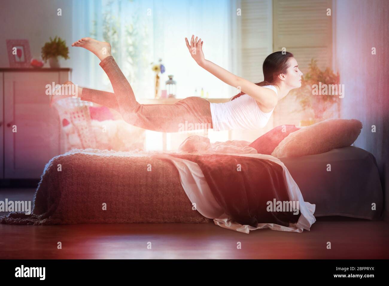 Levitating Body High Resolution Stock Photography and Images - Alamy
