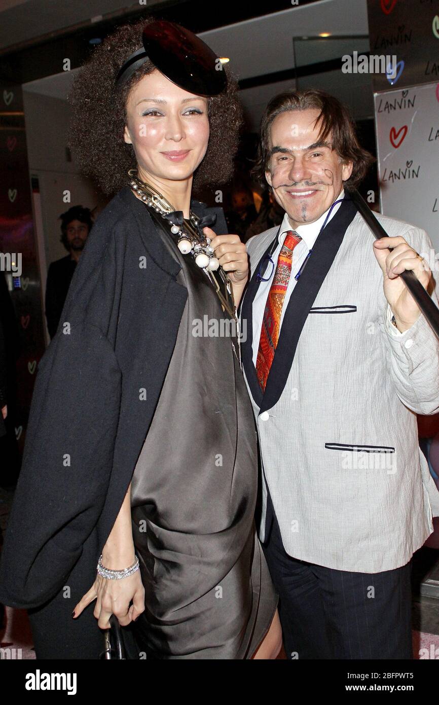 New York, NY, USA. 29 October, 2010. R. Couri Hay, (R) at the Halloween ...