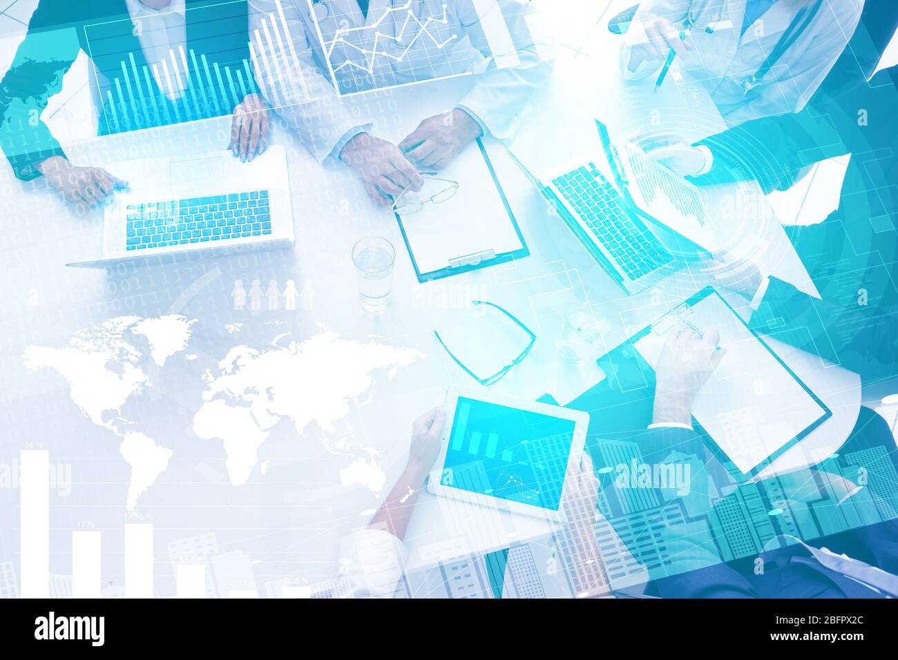 People on business meeting in office. Management concept Stock Photo ...