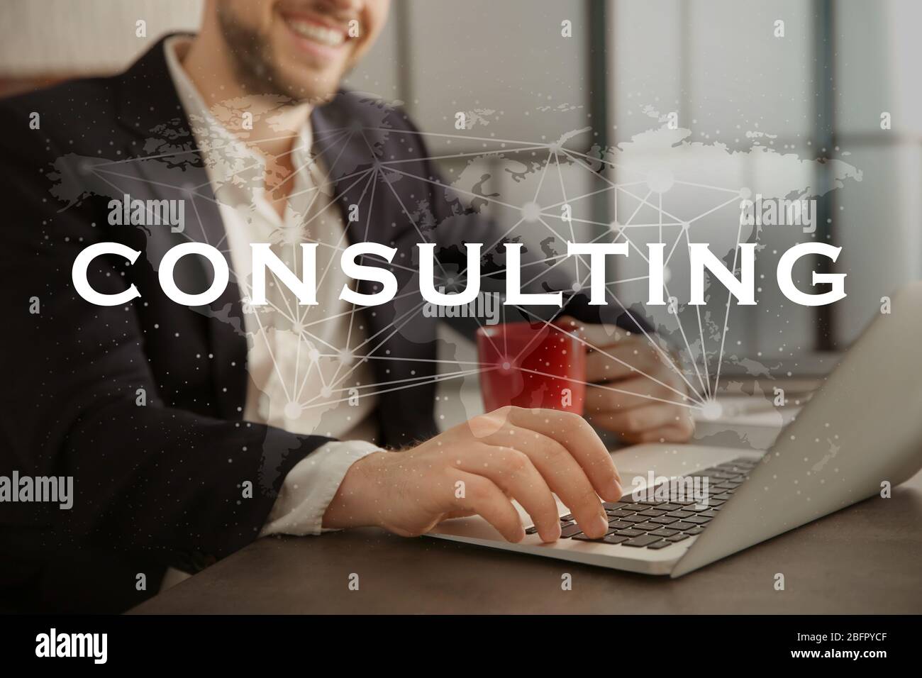 Banker consult hi-res stock photography and images - Alamy