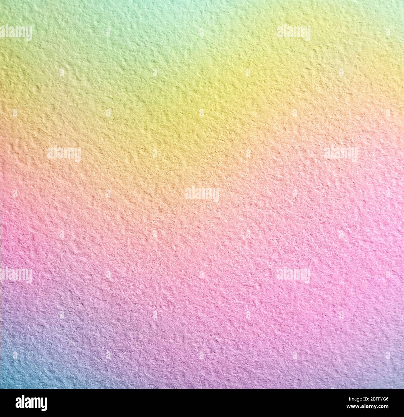 Abstract painting with rainbow colors on paper Stock Photo - Alamy