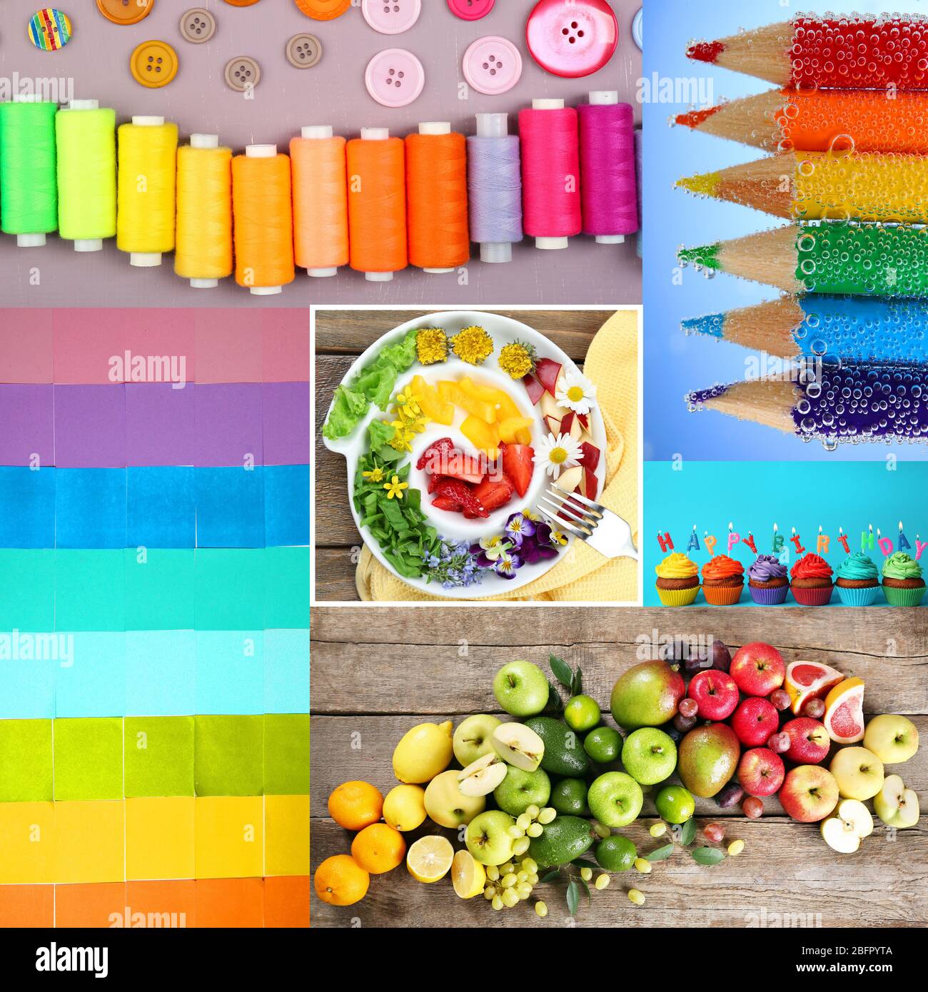 Collage of stickers hi-res stock photography and images - Alamy