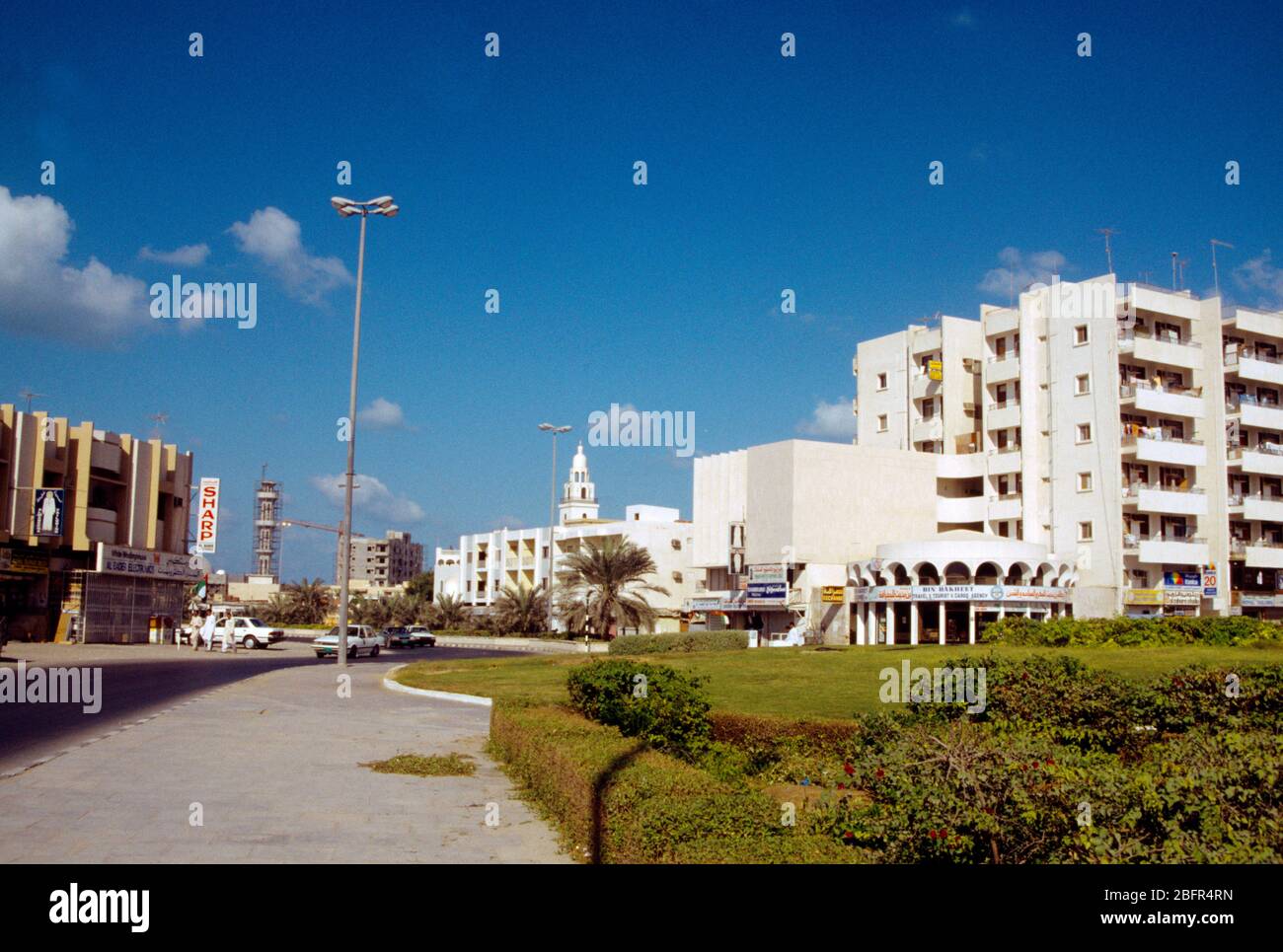 Ajman UAE Street Scene Stock Photo - Alamy