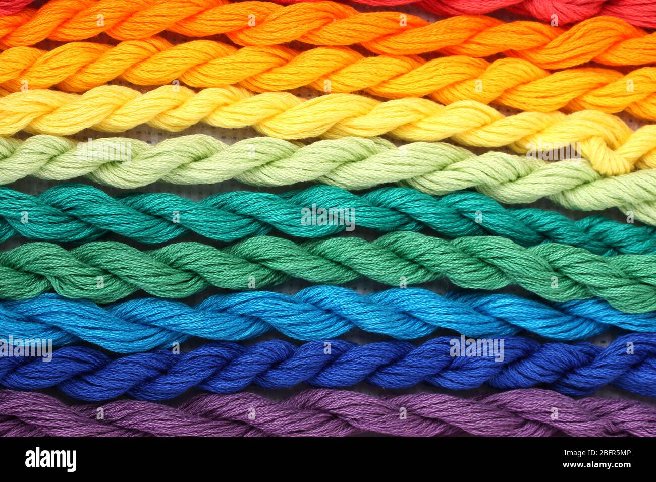 sewing threads for embroidery closeup Stock Photo - Alamy