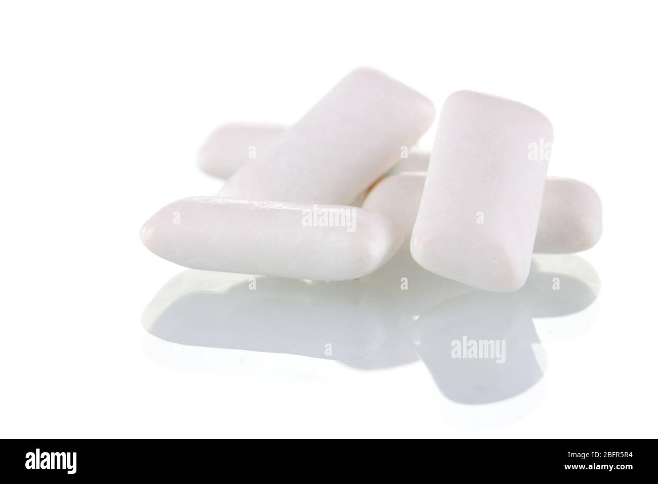 Chewing gum isolated on white Stock Photo - Alamy